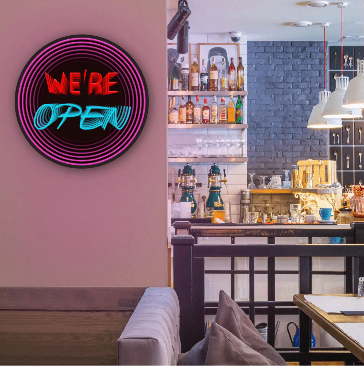 Open Sign Infinity Mirror – Maytrix